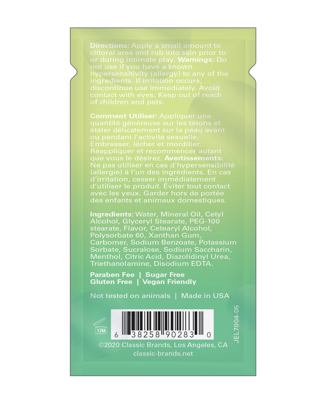 Joy Buzzer Naked Foil - 4 ml – ExcitingToys.com