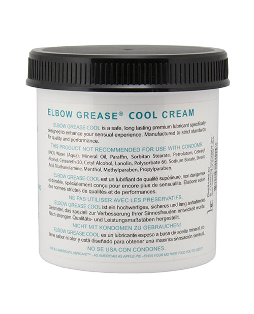 Elbow Grease Cool Cream - 15 oz jar – ExcitingToys.com